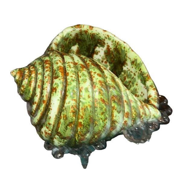 Attala Art | Accents | Attala Art Handmade Pottery Seashell | Poshmark